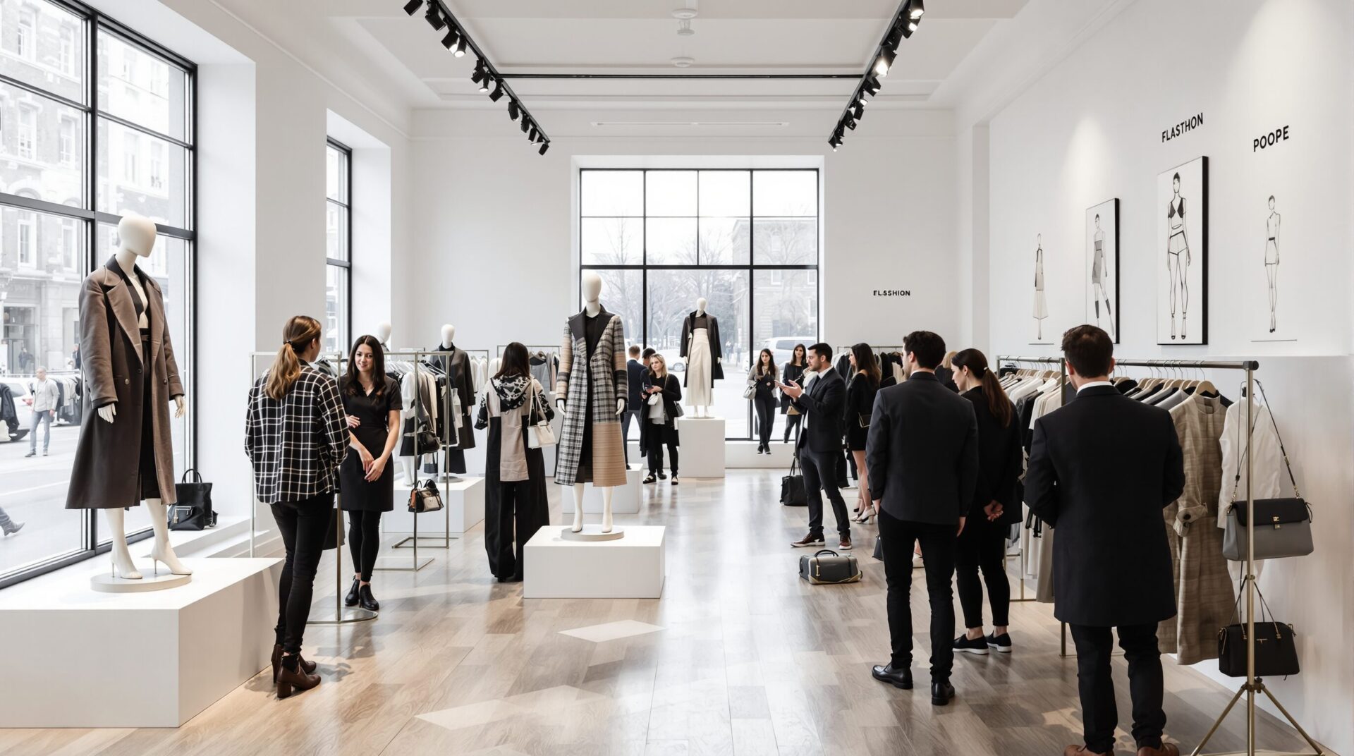 Pop-up store en haute couture : stratégie, avantages et défis